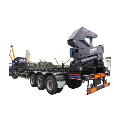 3 Axle Excavator Trailer Lowboy Excavator Loading Gooseneck Trailer