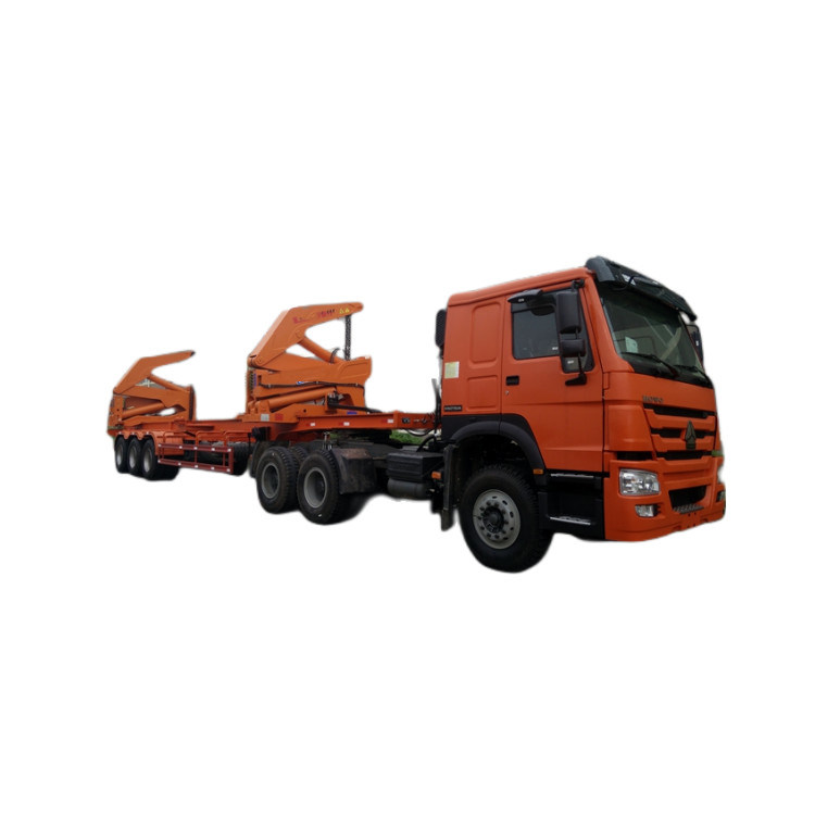 Sinotruk Howo 8x4 Truck 37 Ton Side Lifter Side Loader Container ...