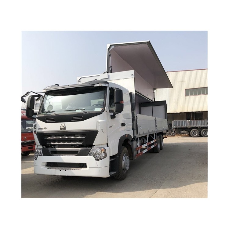 SINOTRUK HOWO 6X4 30T Lorry Truck Aluminum Alloy Wingspan Wing Van ...