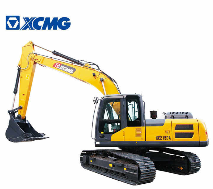 XE215DA Hydraulic Excavator 20 Ton XCMG Low Speed High Torque Engine ...