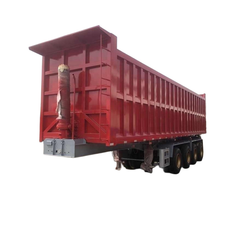 4 AXLES Tipper Semi Trailer Maximum Load 50ton