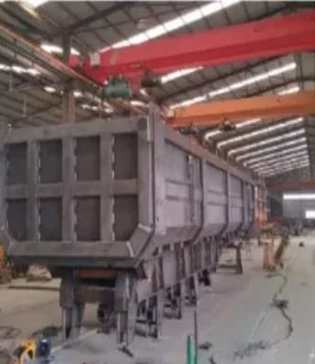 SINOTRUK HOWO 3 Axle 50Ton U Shape Dump Truck Tipper Semi Trailer With ...