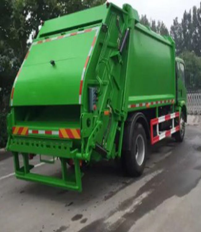 4X2 6X4 LHD / RHD 14Cbm Garbage Truck 10T Waste Refuse Collection 430HP ...