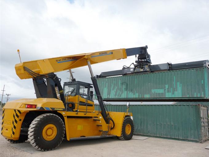 XCMG Forklift Container 45 Ton Handler Reach Stacker For Containers