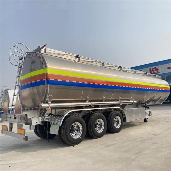 45000 Liters Diesel Oil Fuel Tanker Trailer Tri-Axle Tank Semi Trailer ...